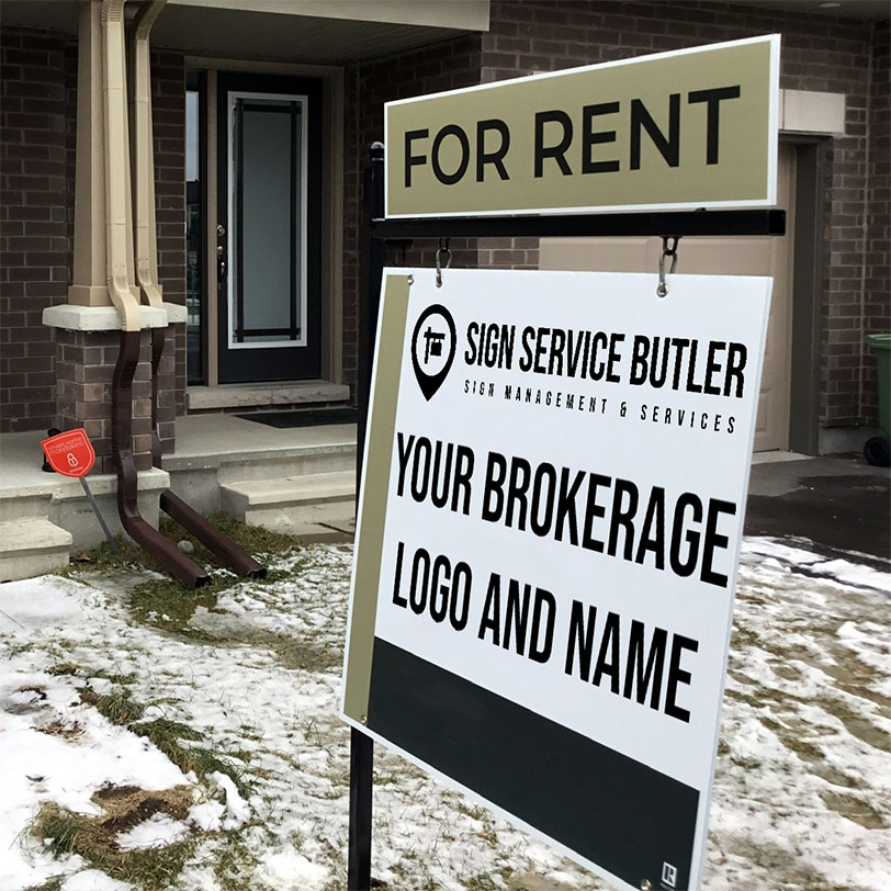 Ottawa Real Estate Sign Installation | Sign Rental Ottawa